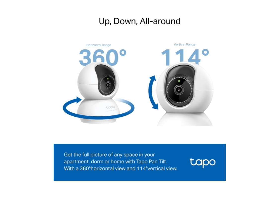 Buy TP-Link Tapo C230 3K 5MP AI Pan/Tilt Wi-Fi Security Camera | Qatar ...