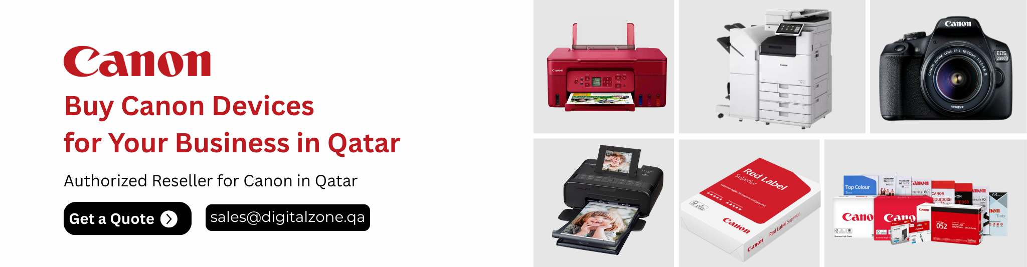 Canon Authorized Reseller Partner in Qatar - Digital Zone – DigitalZone ...
