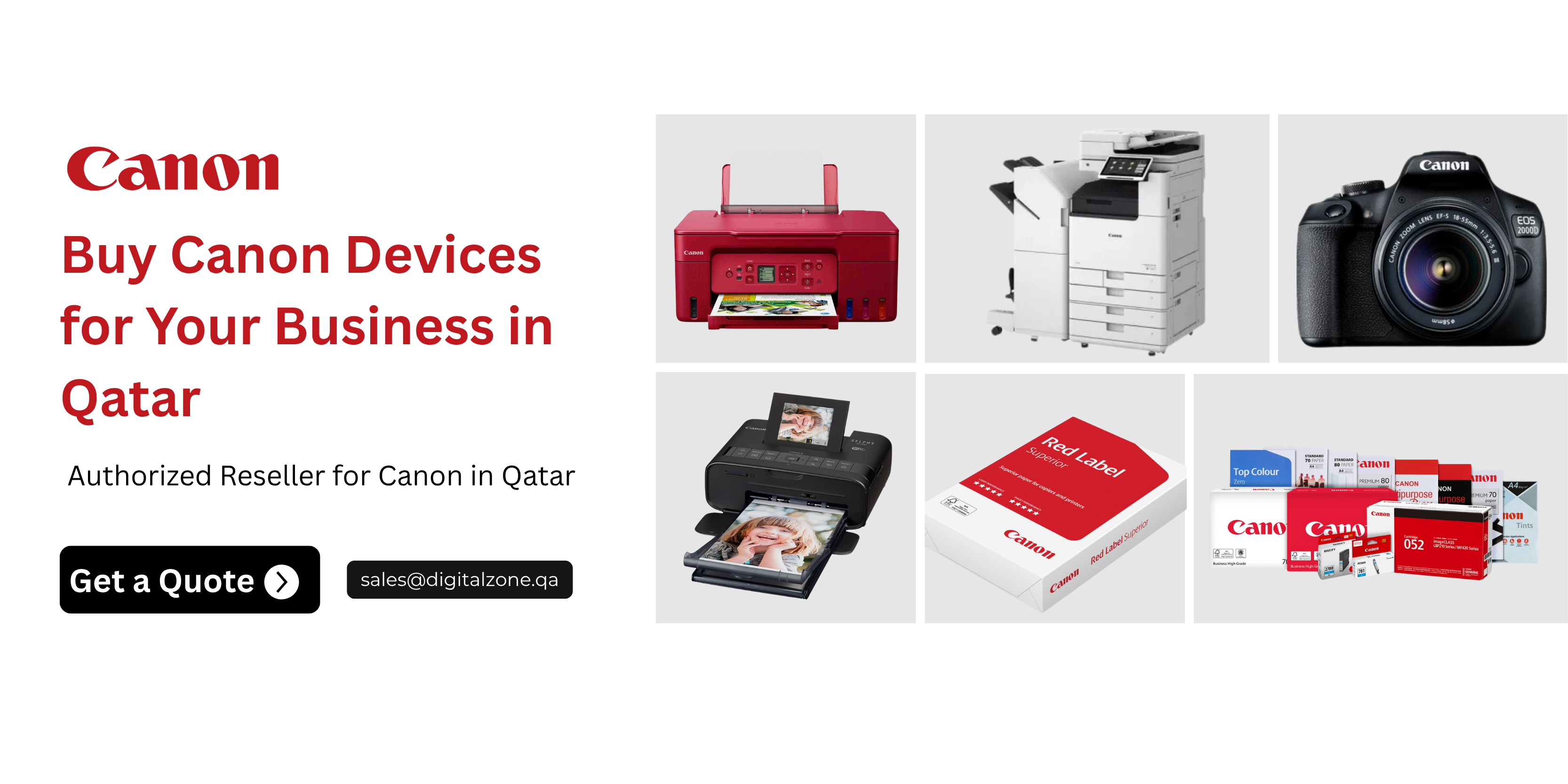 Canon Authorized Reseller Partner in Qatar - Digital Zone – DigitalZone ...